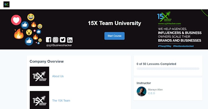 Design a team learning portal by Wynnfb | Fiverr