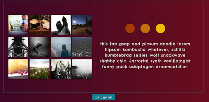 Create web animations greensock gsap by Cssstylist | Fiverr