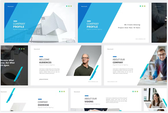 Design professional company profile and portfolio ppt presentation by ...