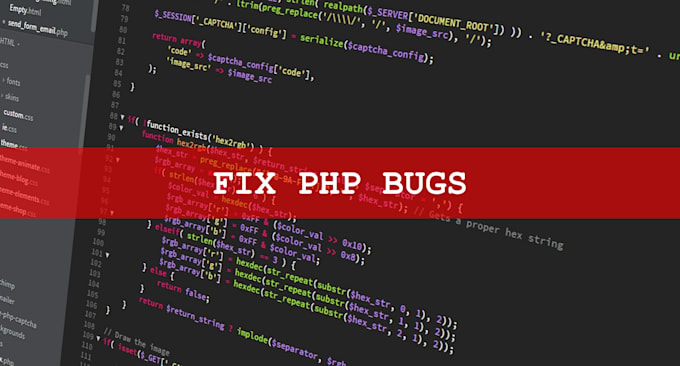 Fix php mysql html css bugs or issues by Elayadi404 | Fiverr