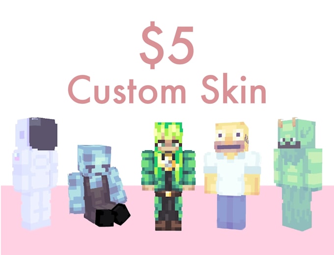 Design you a custom high quality minecraft skin by Eegar901 | Fiverr