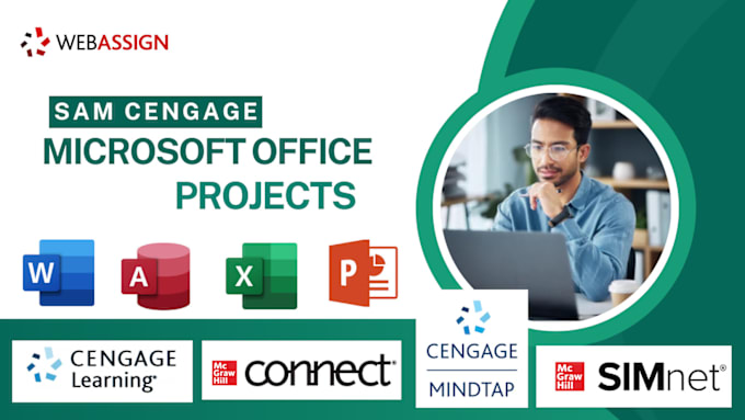 Do sam cengage projects in ms word, microsoft office, excel, access ...
