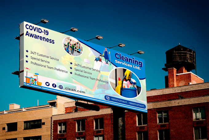 Design amazing signage, billboard, yard sign, signboard and banner by ...