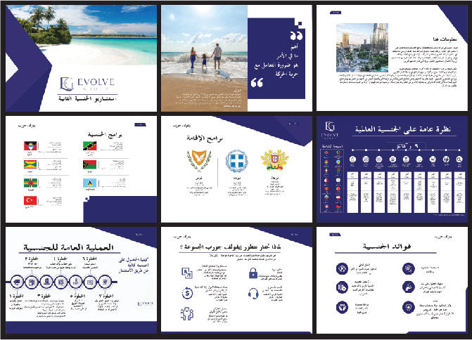 Company profile design in arabic or in english by Amirhossain20 | Fiverr