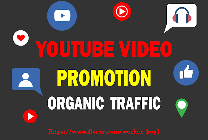 Youtube Video Promotion And Grow Organic Traffic | Real Youtube Promotion
