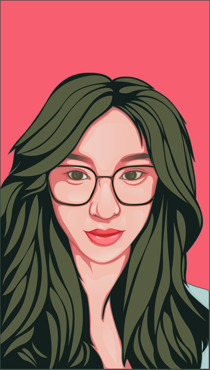 Make vector art for you,flat design,fan art,logo design,mockup by ...