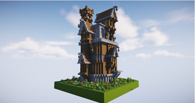 Build a minecraft structure for you by Daantjuhh | Fiverr