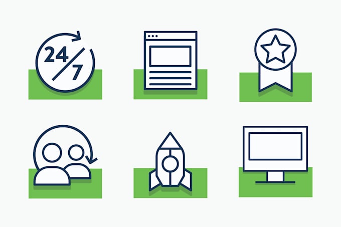 Create minimalist vector icons in line with your branding by ...
