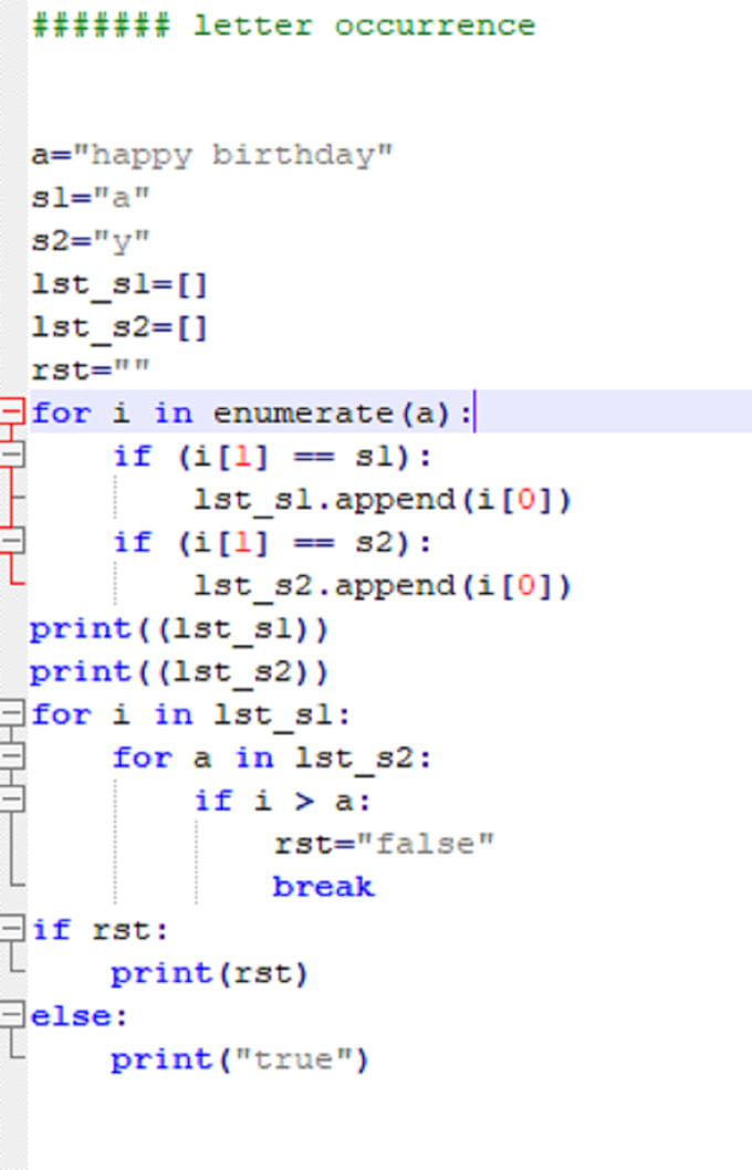 Do basic python coding by Lavanyaarul | Fiverr Do basic python coding by Lavanyaarul | Fiverr