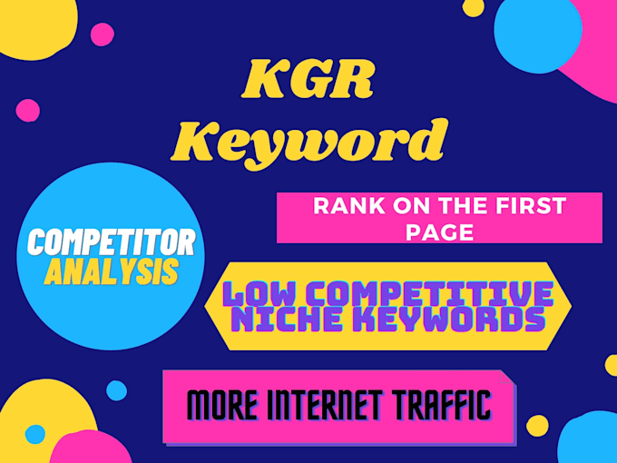 Provide in depth kgr keywords to rank on the first page by Mehediju45 ...