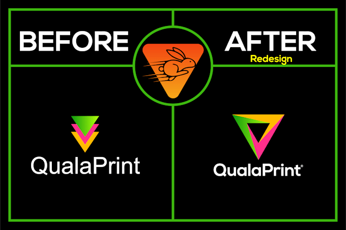 Redesign edit or update your existing logo creatively by Rabbit ...