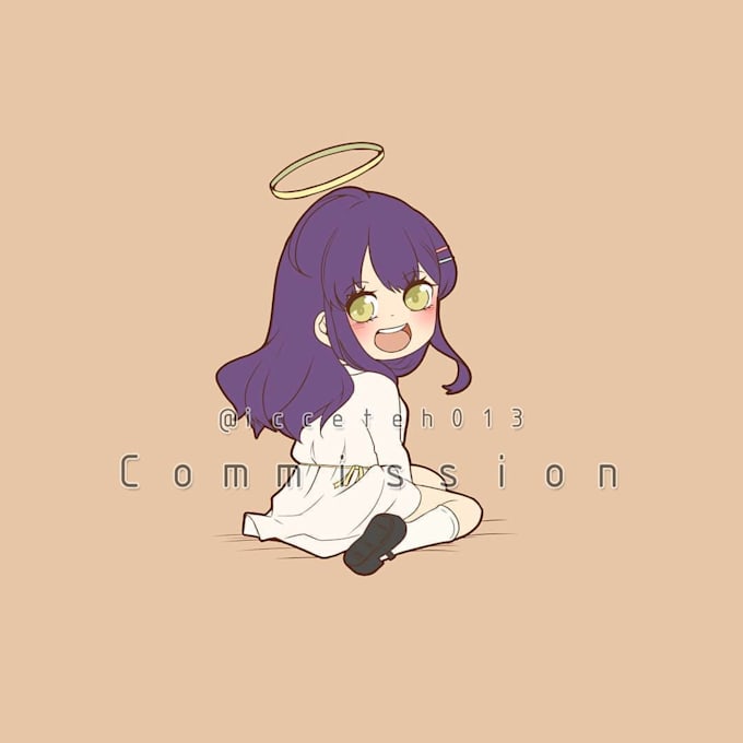 Draw full body flat color cute chibi by Icceteh013 | Fiverr