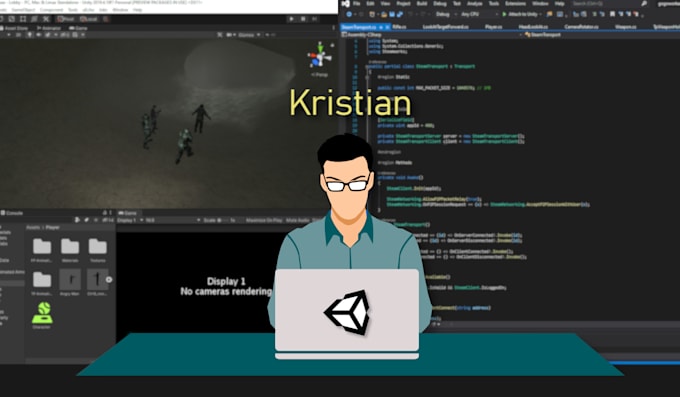 Be your programmer for unity by Neevir | Fiverr