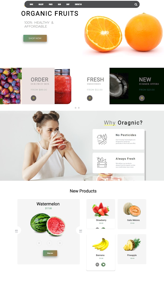 Convert your design into html,css and js animations by Marwan124 | Fiverr