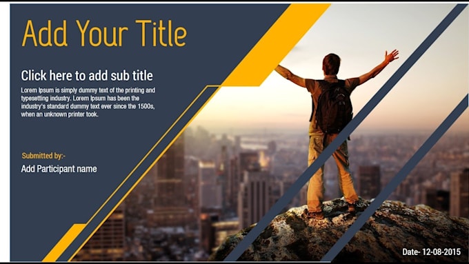 Design an eyecatching powerpoint presentation by Masoodabbassi | Fiverr