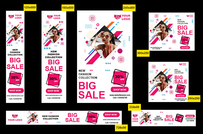 Design professional web banner ads, google display ads by Bdshaown_99 ...