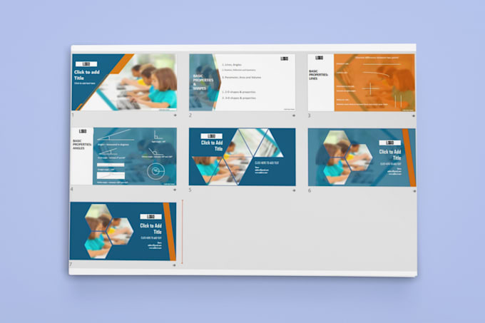 Do minor design touchups to existing presentation slides by Engabeera ...