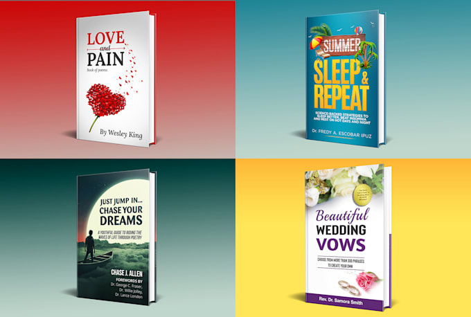 Make a unique book cover design by Graphiczone2020 | Fiverr