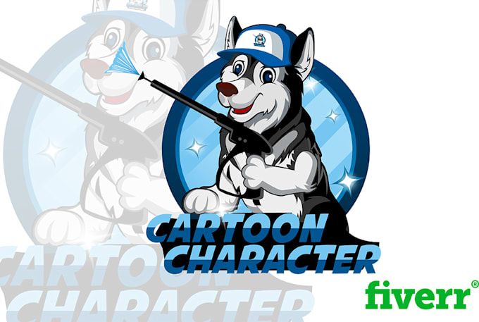 Design cute character logo designs for your brand by Uvi_designer | Fiverr