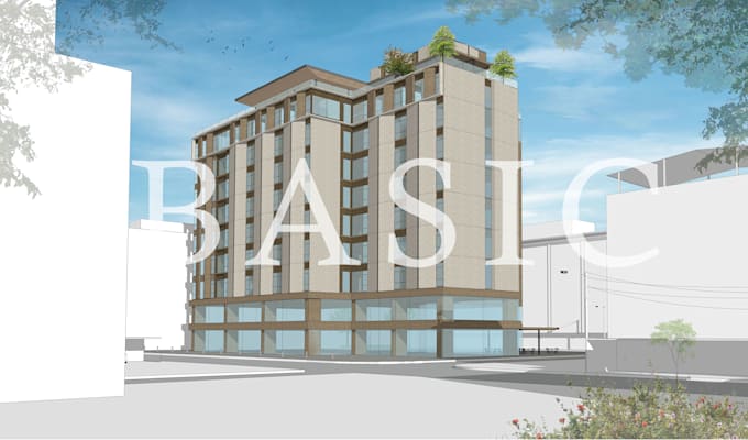 Create simple architectural renderings by Philemonong | Fiverr