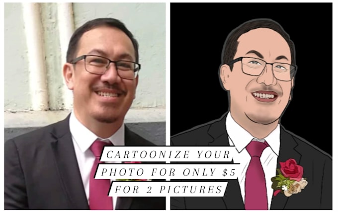 Cartoonize your photo ideally by Durutdu0227 | Fiverr