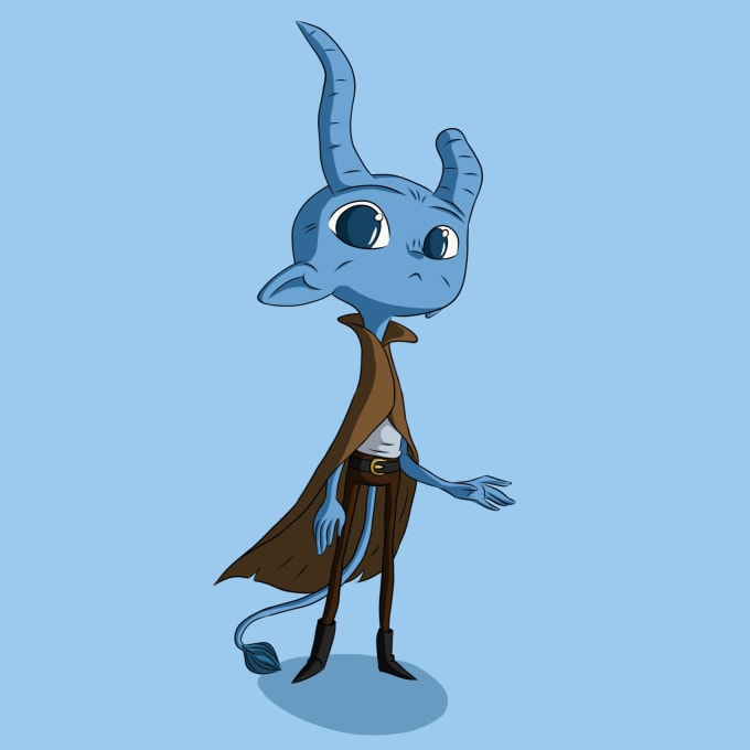 Draw 2d character design, logo and banners for you by Rubencoelhoo | Fiverr