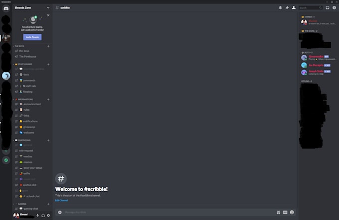 Ill make you a discord for whatever purpose you have by Thattallguy ...