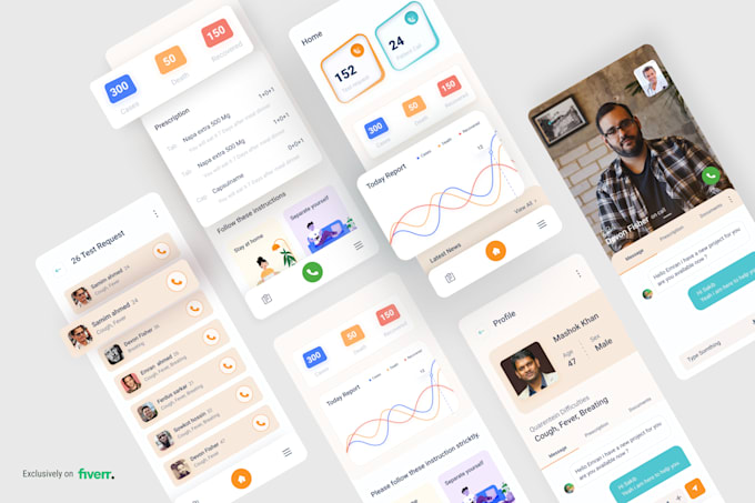 Do user friendly mobile app design for ios android by Aabbro | Fiverr