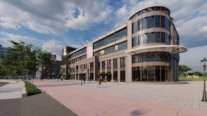 Make archicad modelling, render realistic image and walkthrough ...