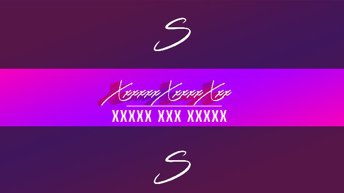 Design a awesome purple pink youtube banner by Skullhd | Fiverr