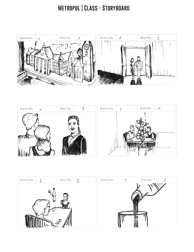 Create your own storyboard by Vivianaserra | Fiverr