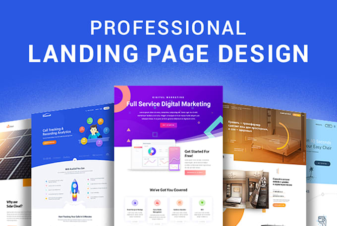 Design responsive html landing page or sales page by Ardisuse | Fiverr