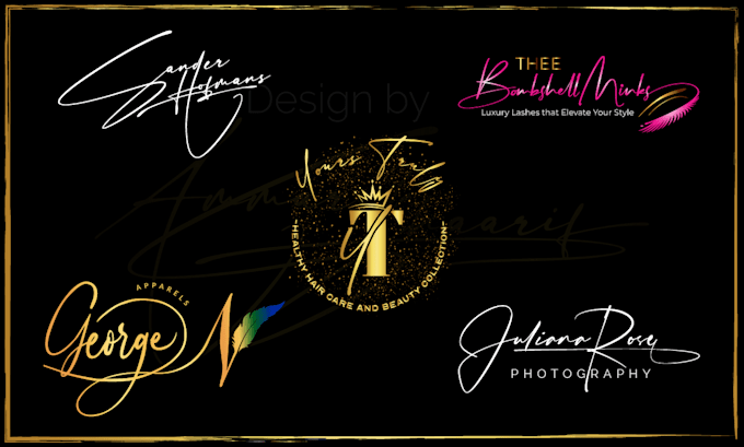 Design luxury handwritten signature logo with copyright by ...