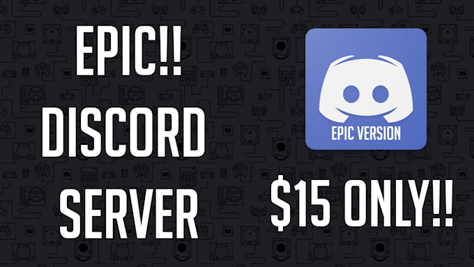 Build an epic discord server for you by Darthvader7000 | Fiverr