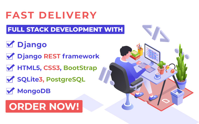 Do web design in python django by Josli_de_silva | Fiverr