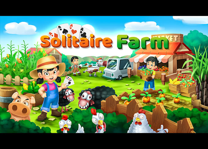 Do loading game screen, book illustration in this style by Mimomo1 | Fiverr