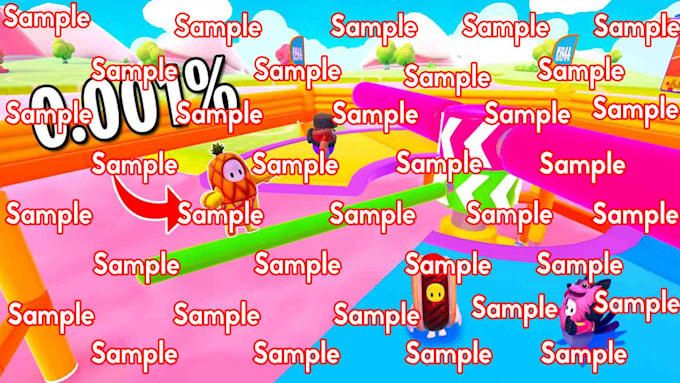 Ready made fall guys thumbnails by Benthumbnails | Fiverr