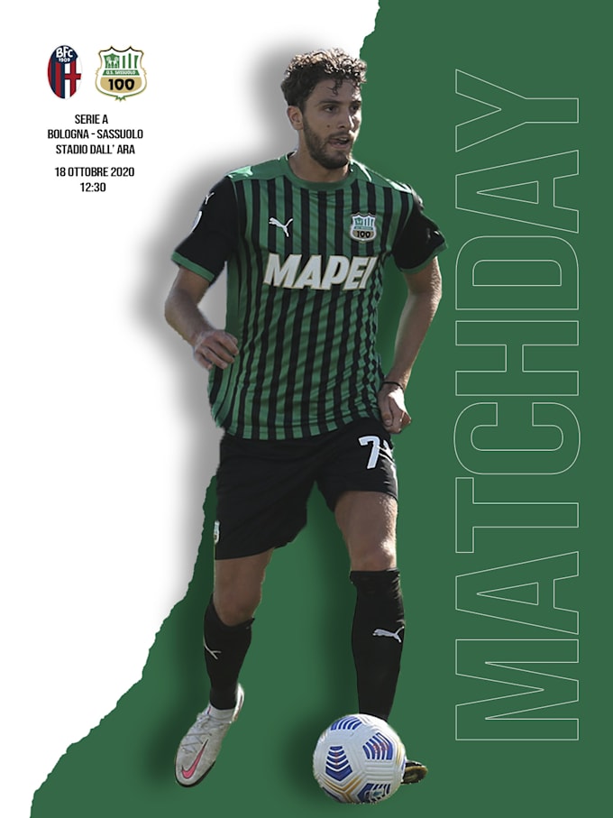 Create a football matchday poster by Rudybr | Fiverr