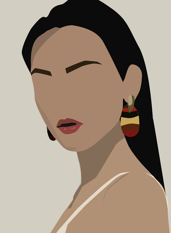 Draw minimal illustration art by Hari2403 | Fiverr