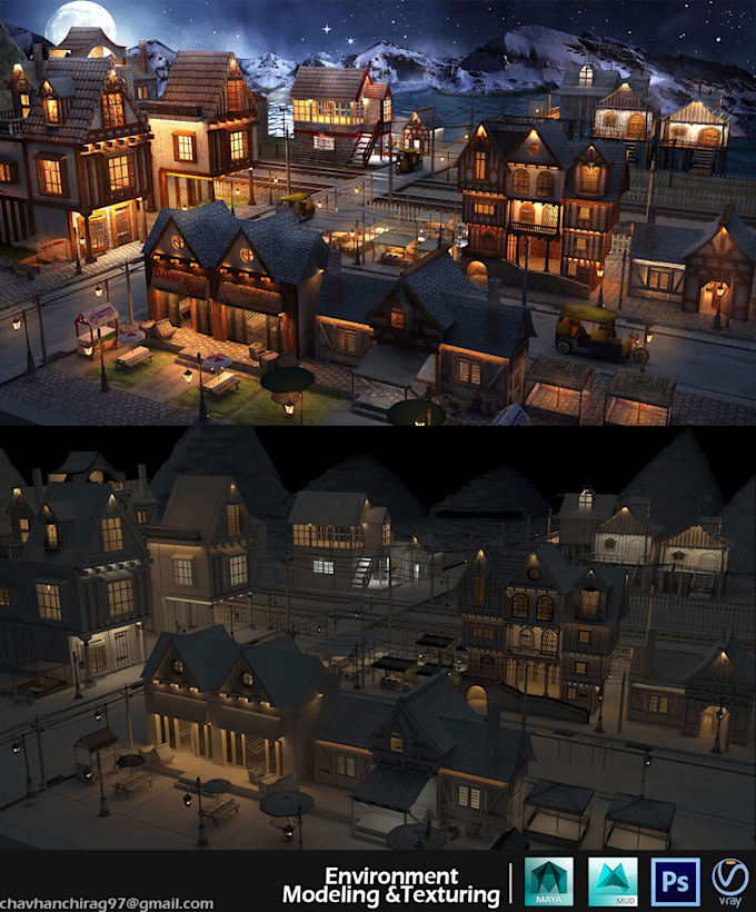 An environment and 3d modelling artist by Parth25 | Fiverr