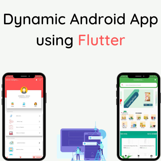 Develop Ecommerce App Using Flutter For Android By Net17solutions