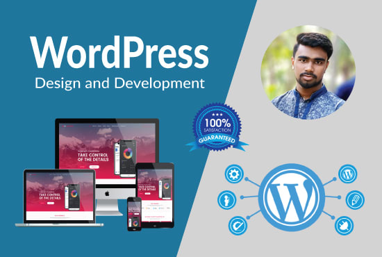 Create a stunning responsive wordpress website design by Expertof_wp ...