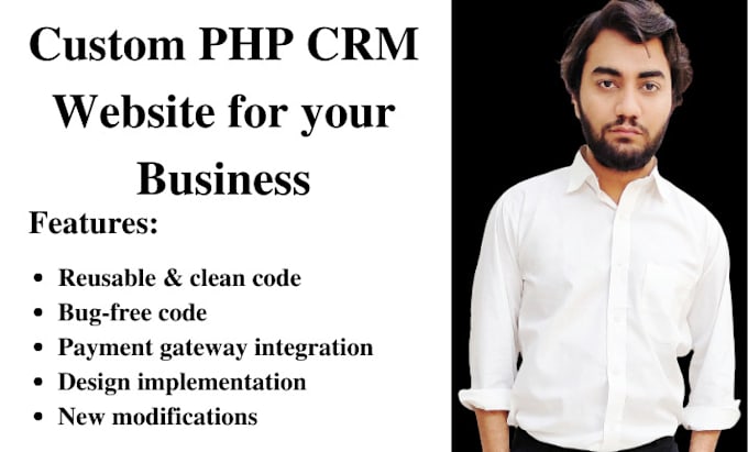 Develop A Custom Php Crm Website For Your Business By Laravelphp Fiverr 0077