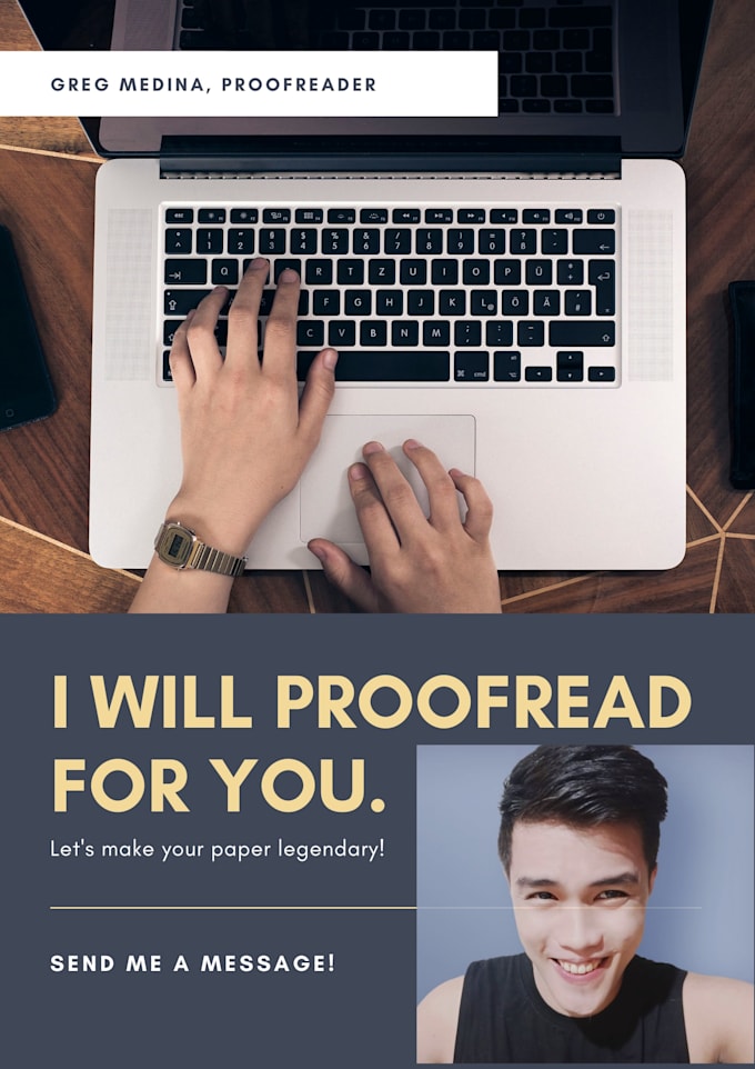 Proofread your article, essay, research by Gregmedina21 | Fiverr