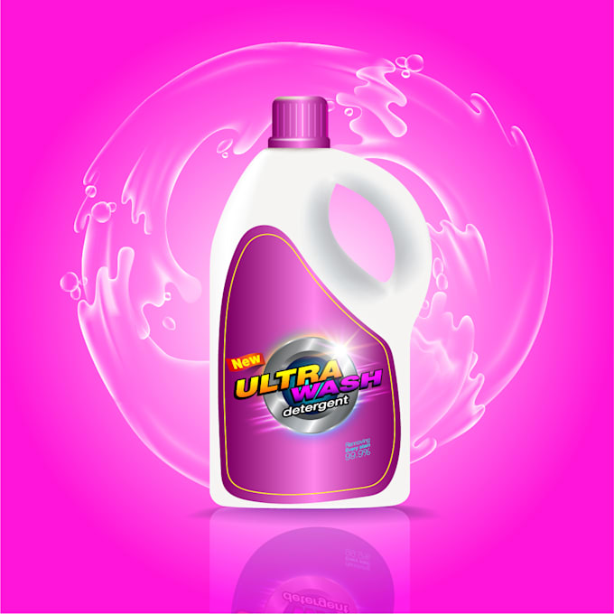 Design a creative detergent product label for you by Noblegraphics1 ...