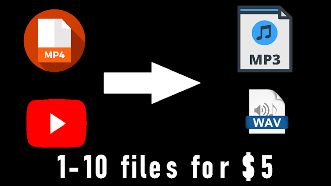 Convert mp4 files to any format of your choice by Flynnmcdonald | Fiverr