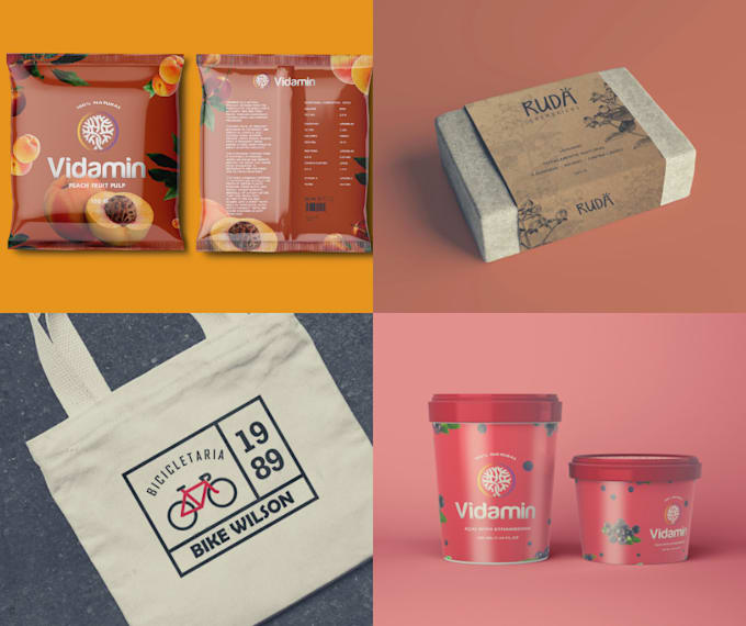 Create an appealing product packaging or label by Amandasuita | Fiverr