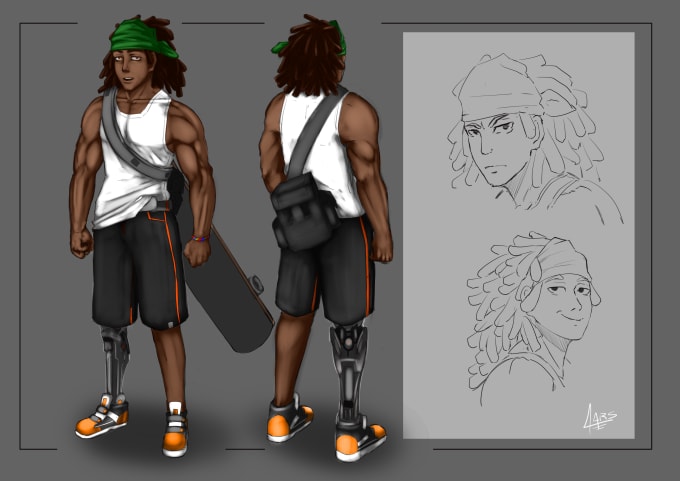 Do cool character design by Larslab | Fiverr