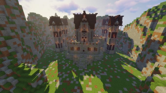 Build a high quality minecraft medieval build by Carmosi | Fiverr