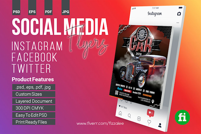 Design eye catching facebook ads, instagram ads, story, posts by ...